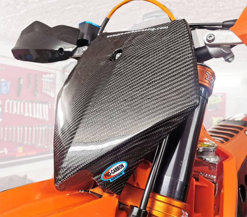 KTM Supermoto Front number Plate - EXC/EXC-F 450 to 530 + 450 SMR