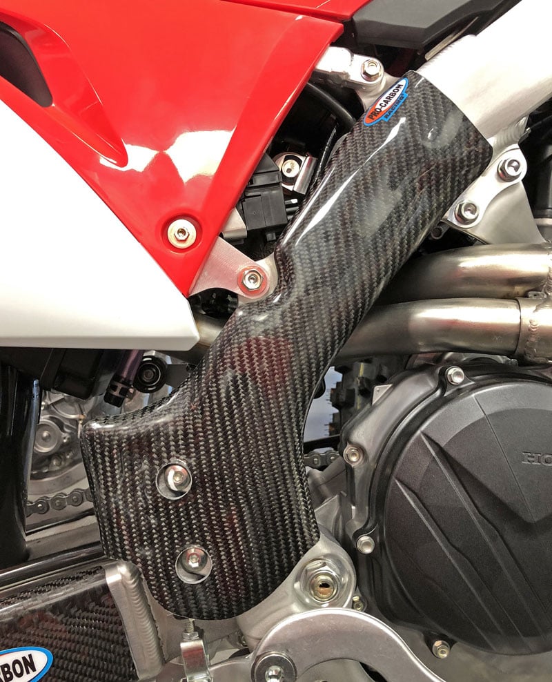 Honda CRF450R Protection Parts | Carbon Fibre Protection