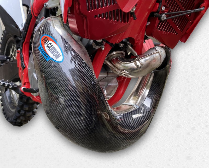 Gas Gas Exhaust Guard / Pipe Guard - Years 2021-23 - EC 250 / 300 ...