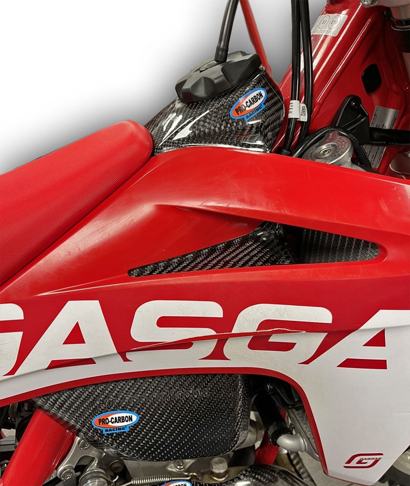 Gas Gas Tank Cover 2021-22 Full Set - EC / EX 250-300 - EC-F / EX-F 250 ...