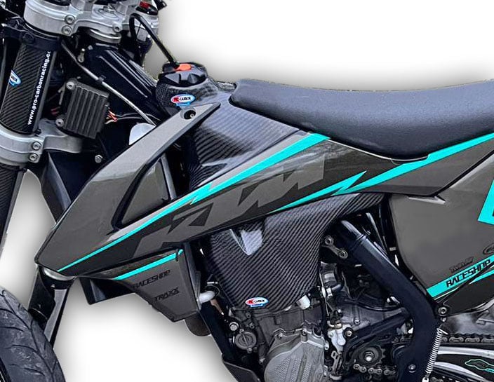 KTM TANK COVER 2017-2019 FULL SET – 250/350/450/500 EXC-F + 250/350/450 ...