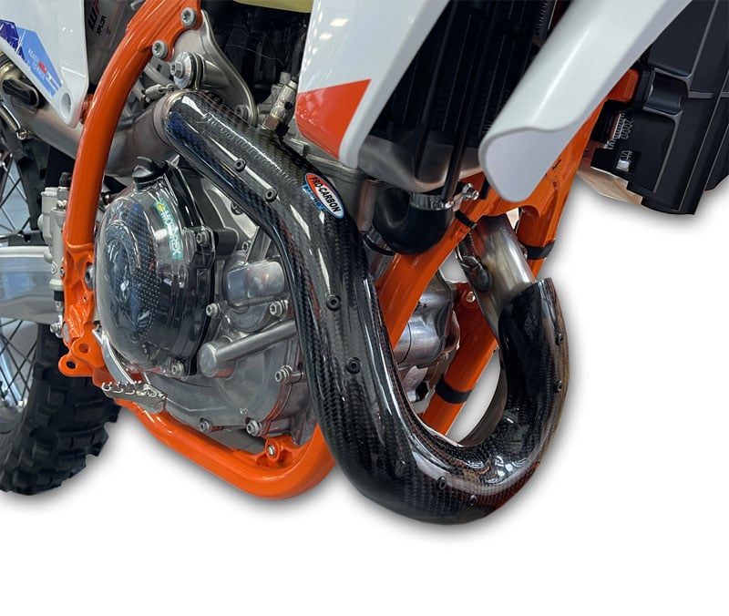 KTM Exhaust Guard / Pipe Guard - Year 2024 - 350 EXC-F + XCF-W