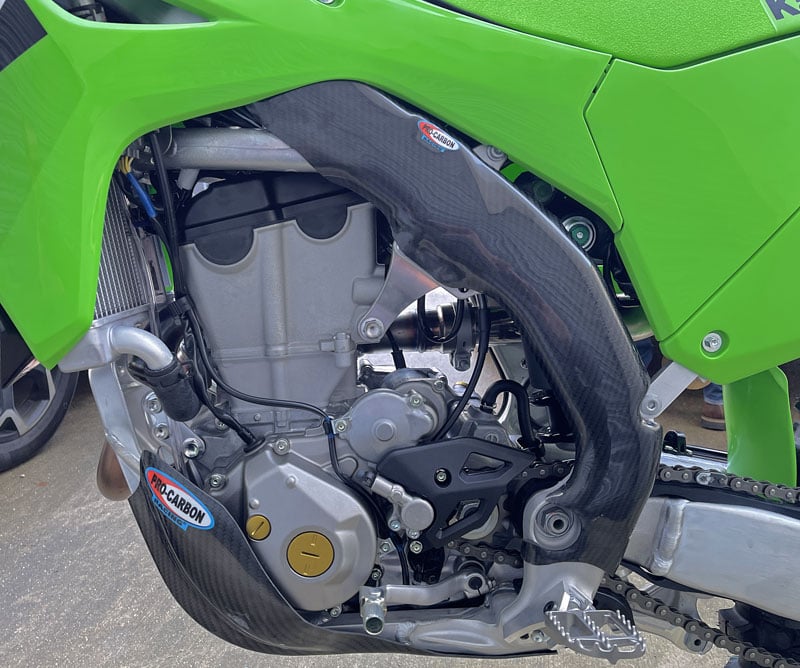 Kawasaki Frame Protection - Tall - KX250F 2025