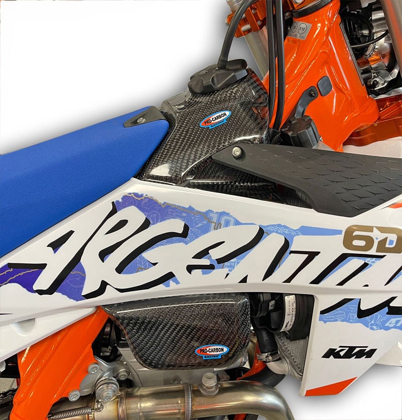 KTM TANK COVER 2024-2026 FULL SET – 150/250/300 EXC + 125/250/300 XC ...