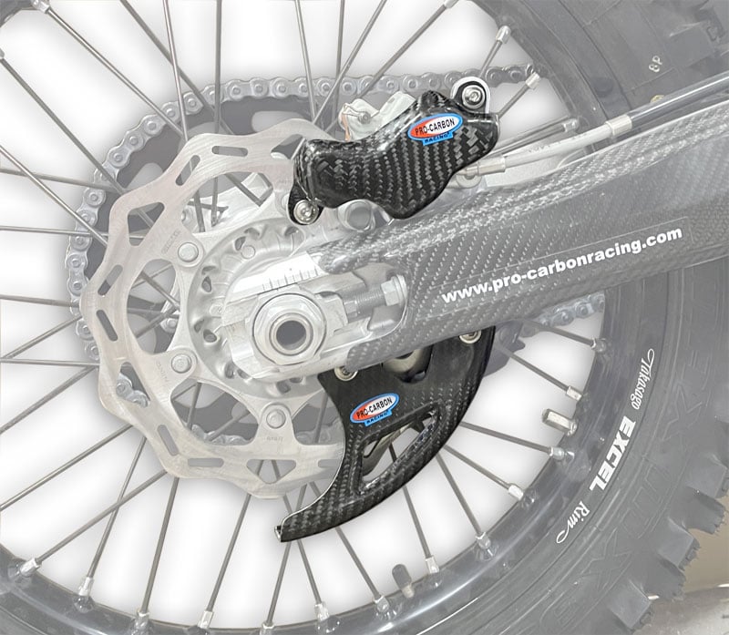 KTM Rear Disc Guard + Calliper Protection