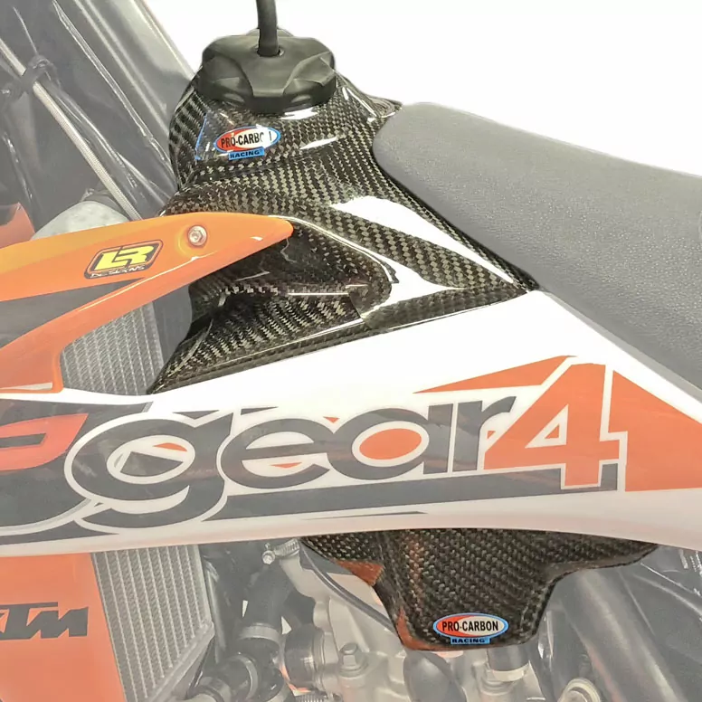 KTM Tank Covers & Tank Protection | Carbon Fibre Parts